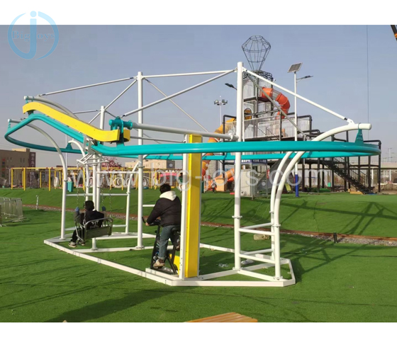 Mini suspending roller coaster