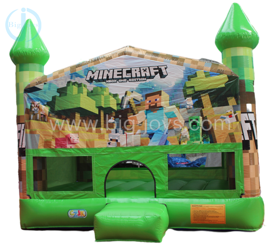 inflatable Minecraft bouncy house --- Zhengzhou Bigjoys Amusement ...