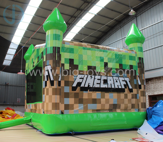 inflatable Minecraft bouncy house --- Zhengzhou Bigjoys Amusement ...
