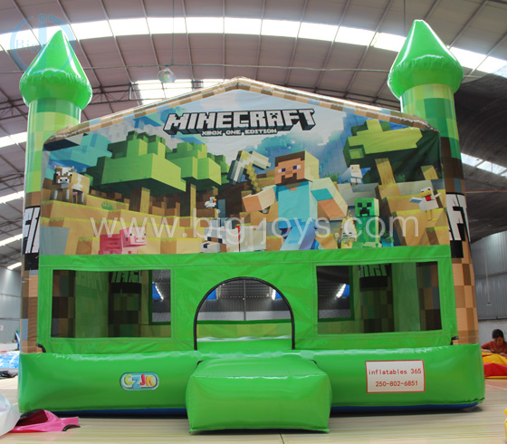 inflatable Minecraft bouncy house --- Zhengzhou Bigjoys Amusement ...