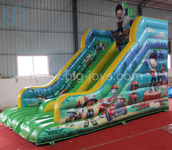paw patrol inflatable slide ---Zhengzhou Bigjoys Amusement Equipment Co ...