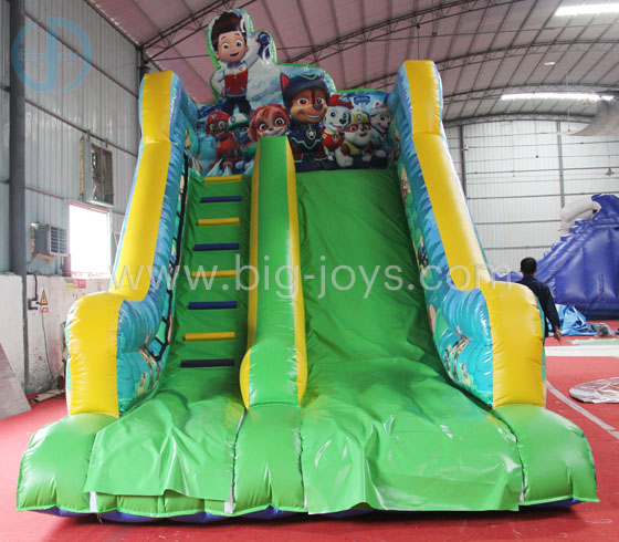 paw patrol inflatable slide ---Zhengzhou Bigjoys Amusement Equipment Co ...