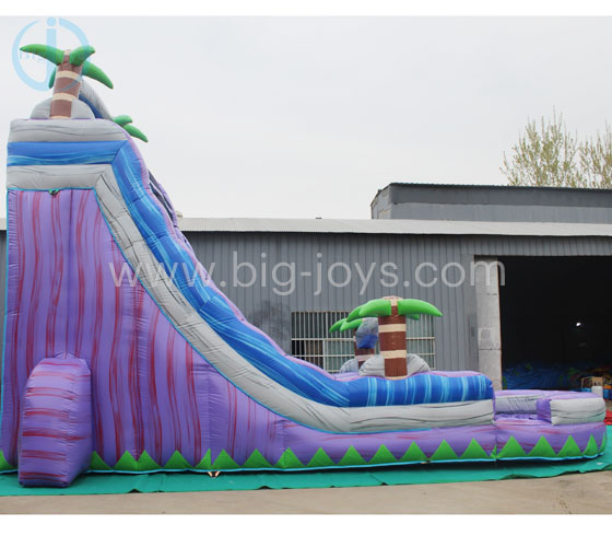 Purple Palm Tree Water Slide--Zhengzhou Bigjoys Amusement Equipment Co ...