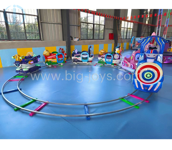 Engineer electric train for kids