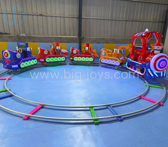 Engineer electric train for kids