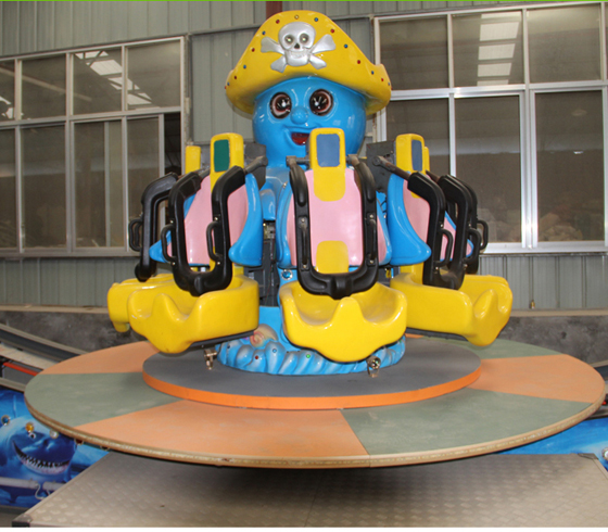 Portable 8 seats octopus rides with trailer