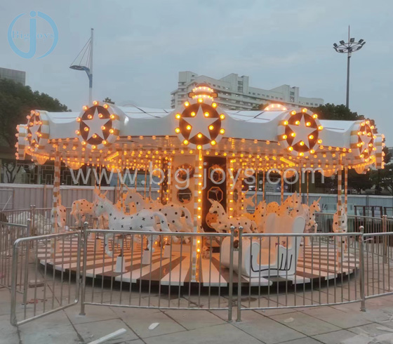 Starry sky carousel,Outdoor Carousel, amusement carousel rides for sale