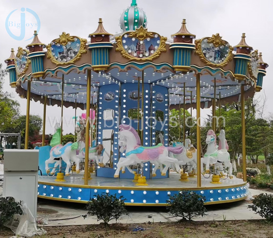 Outdoor Carousel, amusement carousel rides for sale