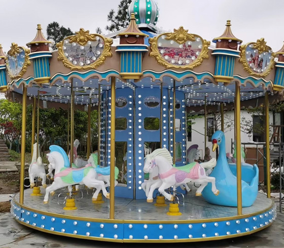 Outdoor Carousel, amusement carousel rides for sale